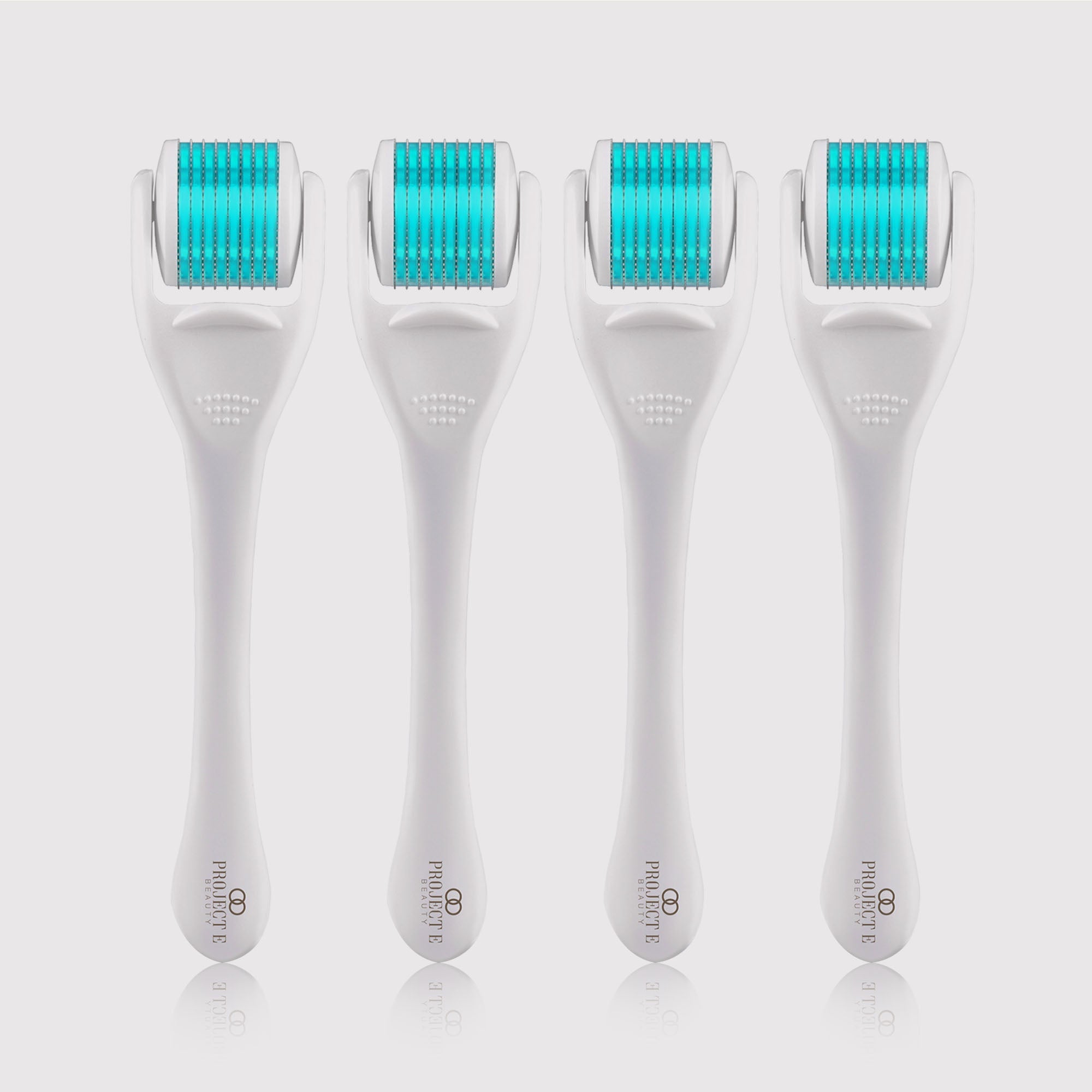 The Derma Roller Set 4 Pieces | 540 Titanium Microneedle Facial Tool